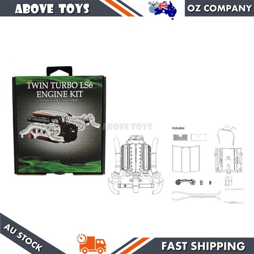 DDA 1:24 Scale Holden LC/LJ Torana Twin Turbo LS6 Engine Plastic Kit ...