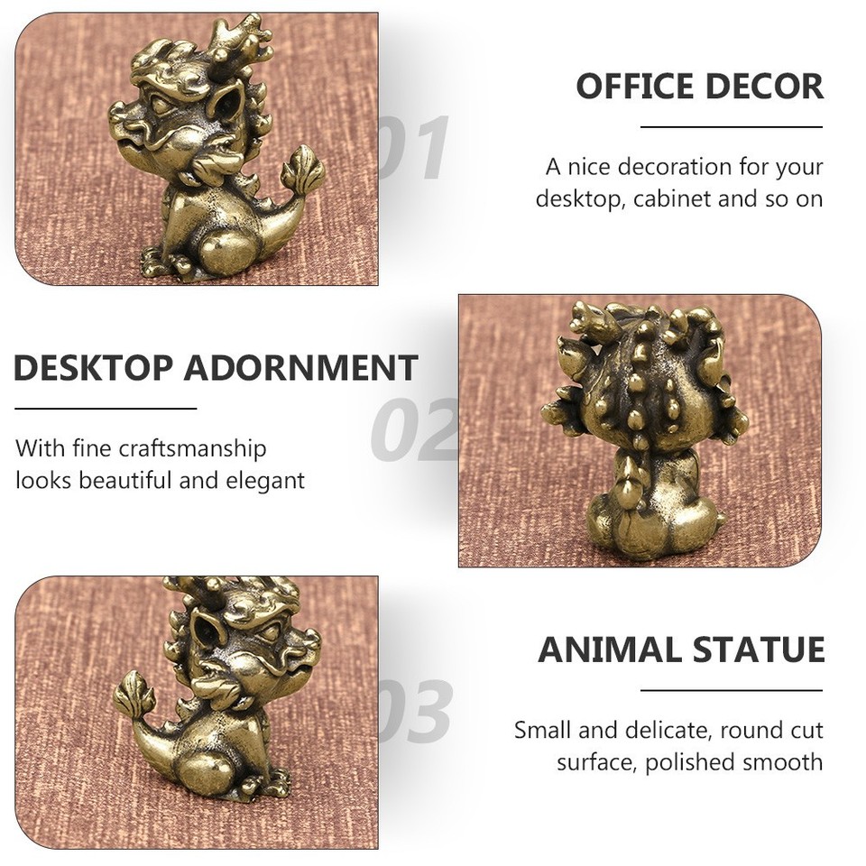 1pc Mascot Desktop Ornament Creative Adornment (Golden) | eBay Australia