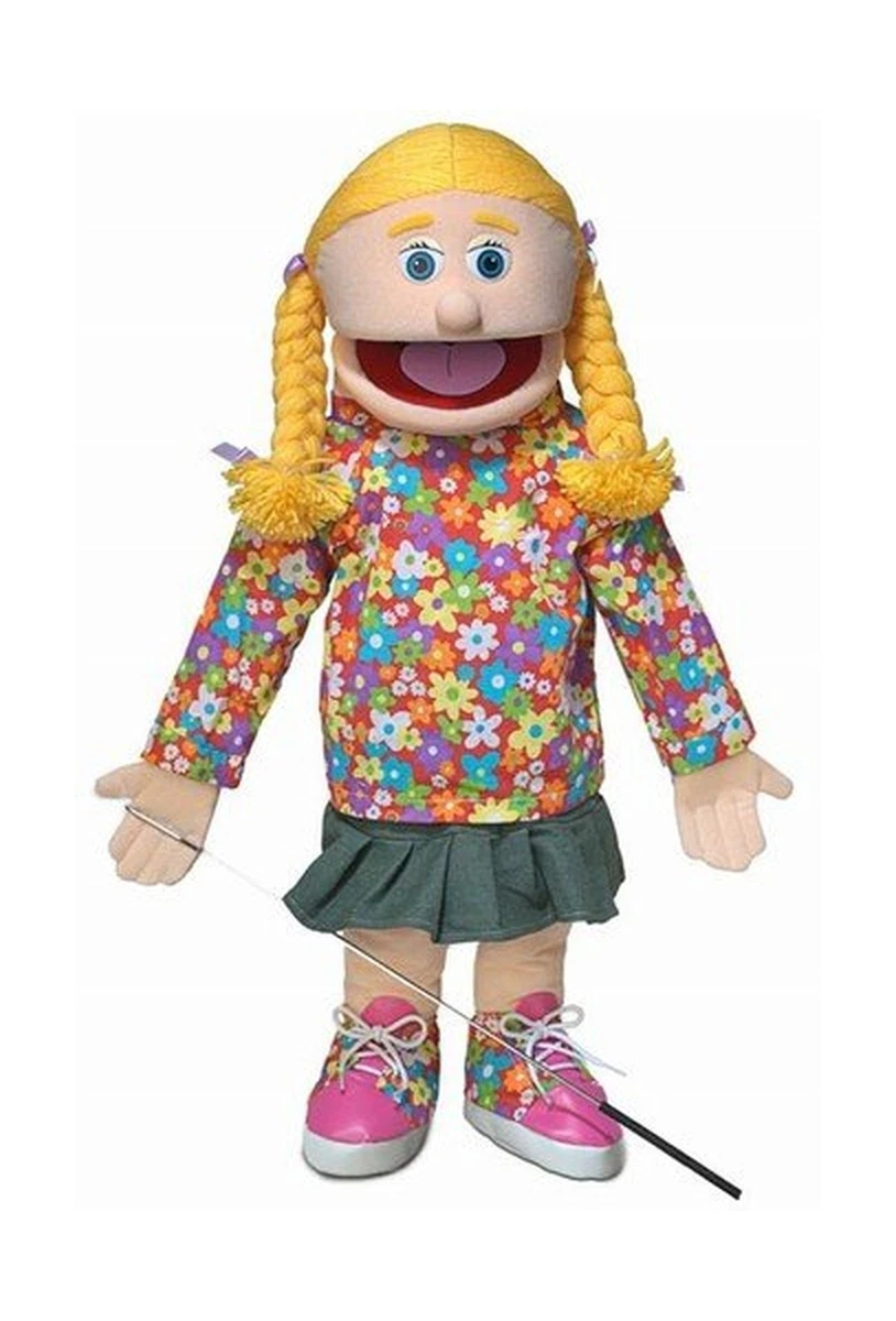 Katie, Peach Girl, Full Body, Ventriloquist Style Puppet,, 56% OFF
