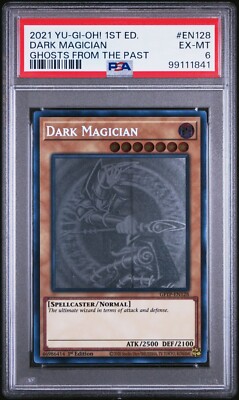 2021 Yu-Gi-Oh! Dark Magician Ghosts From the Past GFTP-EN128 Ghost Rare ...
