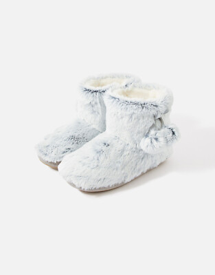 Original Accessorize Winter Boot Slippers Soft Artificial Fur New in ...
