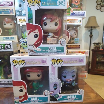 Funko Pop! Disney #545 Shipwrecked Ariel Box Lunch Exc Little Mermaid ...
