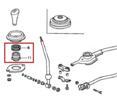 54110-SH3-003 54115-SH3-000 for Honda Civic Acura Shift Lever Dust Seal ...