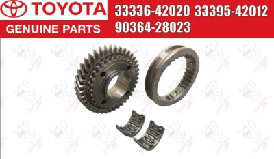 Genuine Toyota 5TH GEAR REPAIR KIT 33336-42020 / 33395-42012 / 90364 ...