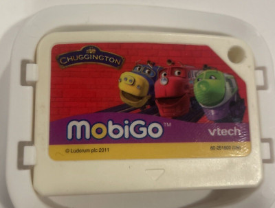 VTech MobiGo Chuggington Learning Software - Educational Game Cartridge ...