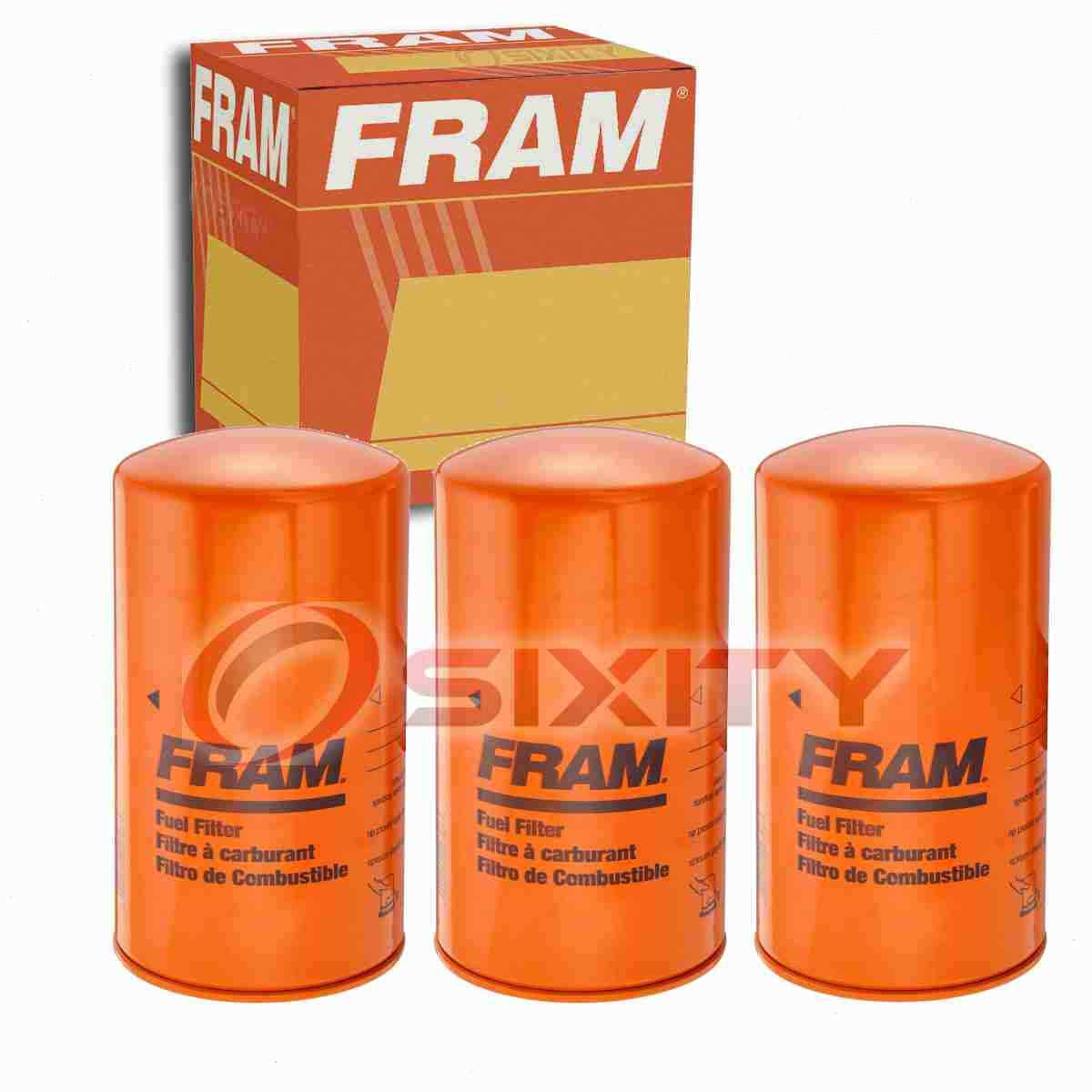 Fram P3380 - Fuel filter cross reference