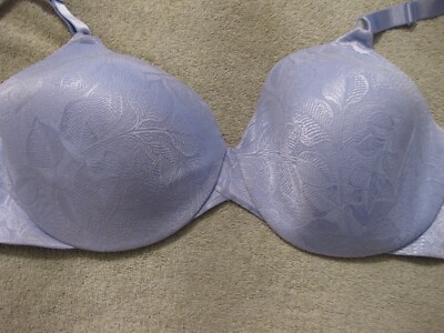 BALI 38DD BLUE FLORAL IMPRINTED CUPS/WINGS, LIGHTLY PADDED CUPS, ADJ ...