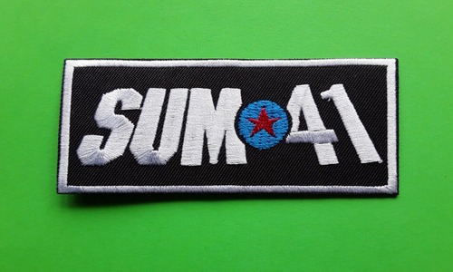 SUM 41 IRON OR SEW ON QUALITY EMBROIDERED PATCH UK SELLER | eBay