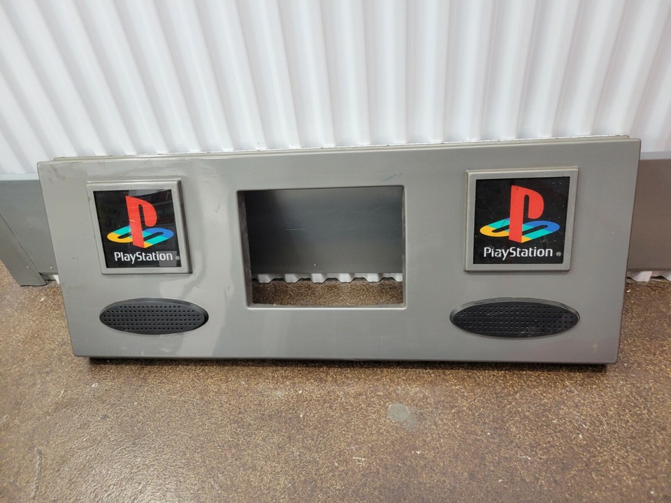 PlayStation Kmart Sears Kiosk Display Case Topper PS1 Vintage Display ...