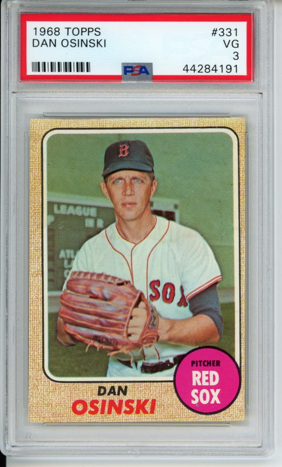 1968 Topps - Dan Osinski #331 for sale online | eBay