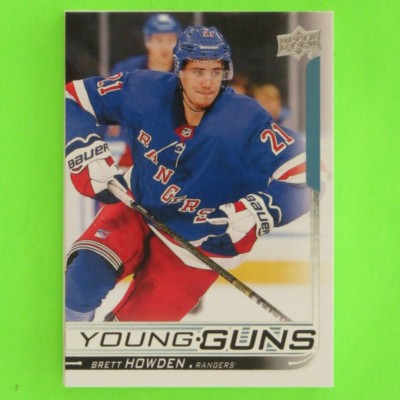 BRETT HOWDEN 2018-19 ROOKIE YOUNG GUNS #215 NY Rangers | eBay