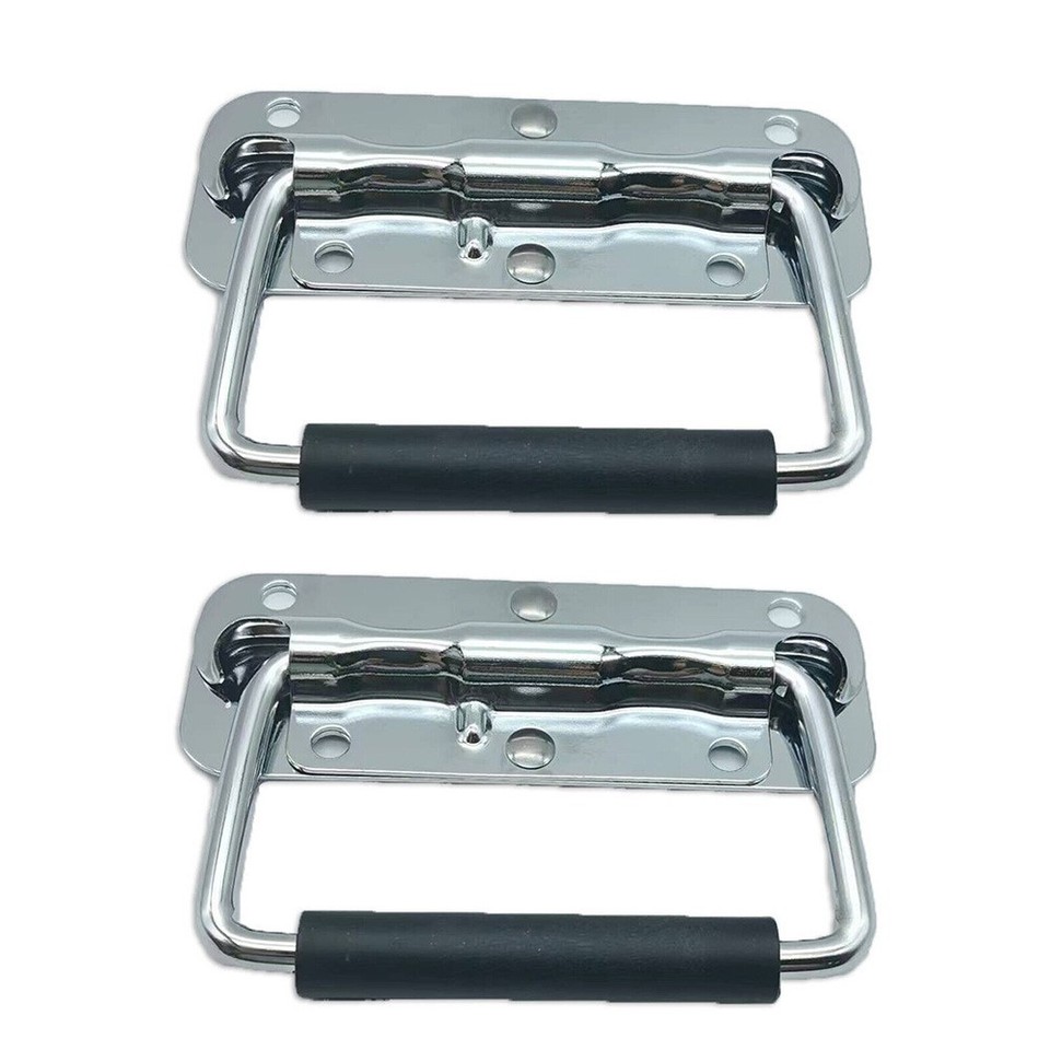 2Pcs Silver Metal Cabinet Chest Lifting Puller Handles for Easy and ...