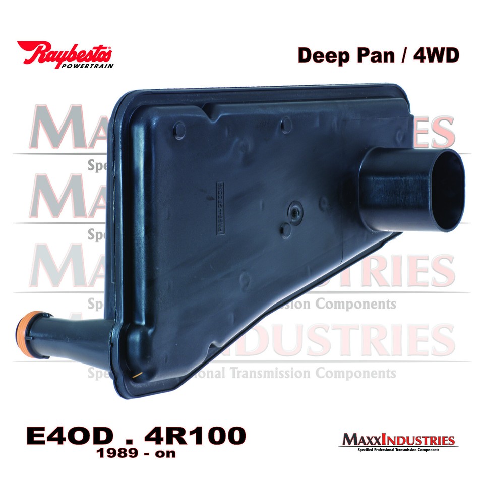 fits Ford E4OD 4R100 Transmission Filter Kit w/Bonded Rubber Pan Gasket ...