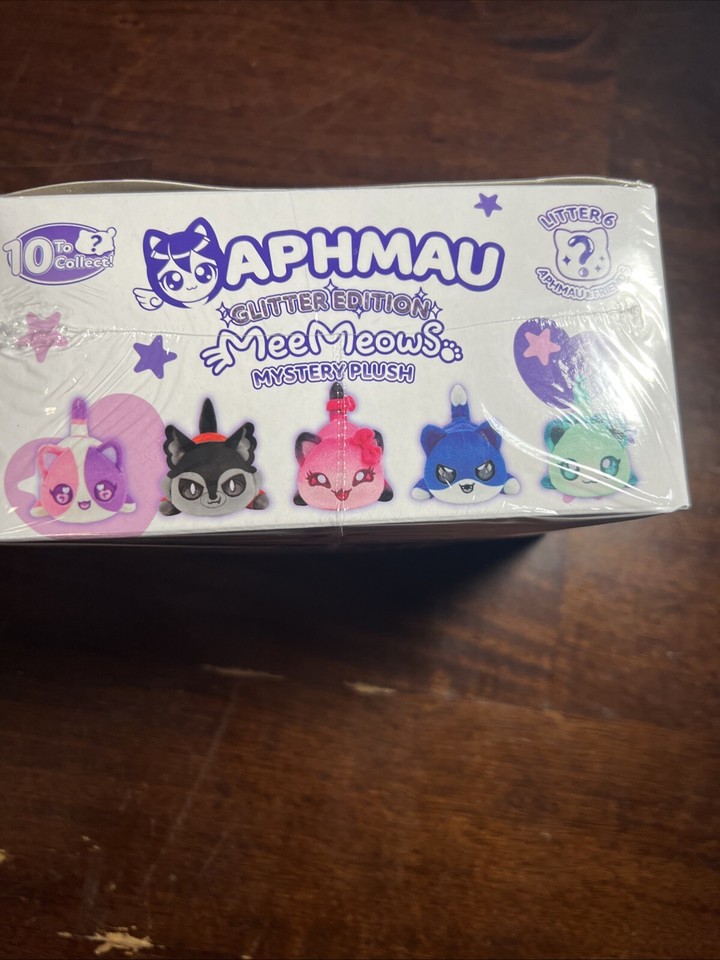 Aphmau MeeMeows Glitter Edition APHMAU CAT Mystery Plush (BRAND NEW) | eBay