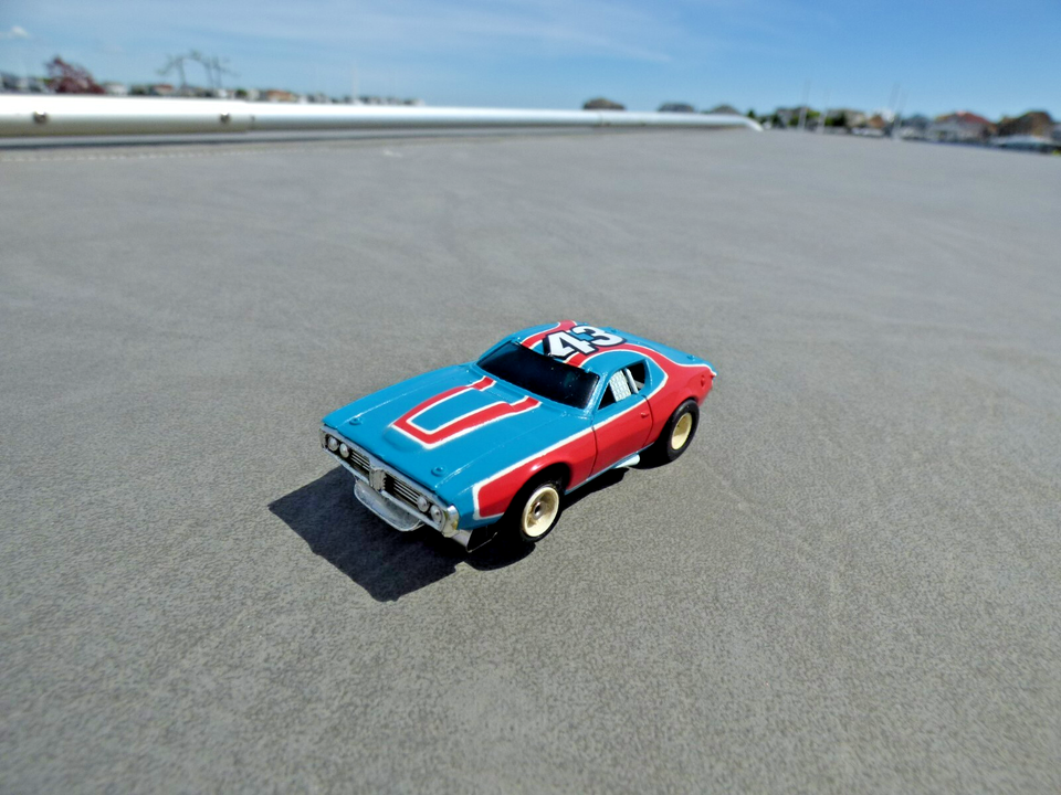 AFX AURORA AFX 43 DODGE CHARGER TV GUIDE PROMO MAIL HO SLOT CAR N O S ...