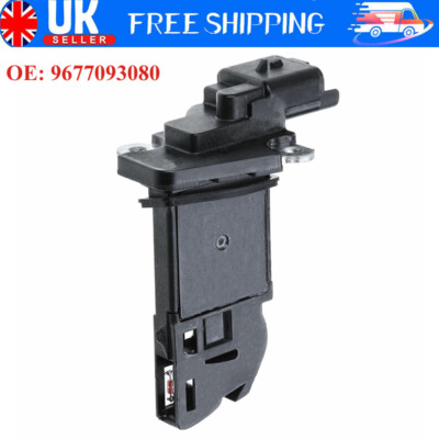 #9677093080 MAF AIR MASS FLOW METER SENSOR FITS FOR CITROEN PEUGEOT 1.6 ...