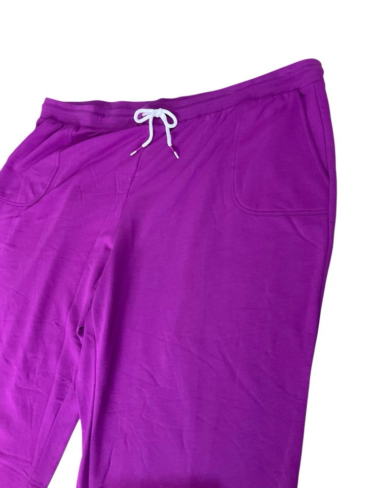 Fit 4 All by Carrie Wightman Relaxed-Leg Pant A491505 Purple Plus Size ...