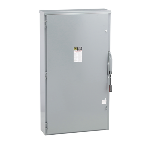 Square D H365NR Safety Switch 400A 600V 4 Wire 3P Fusible Heavy Duty ...