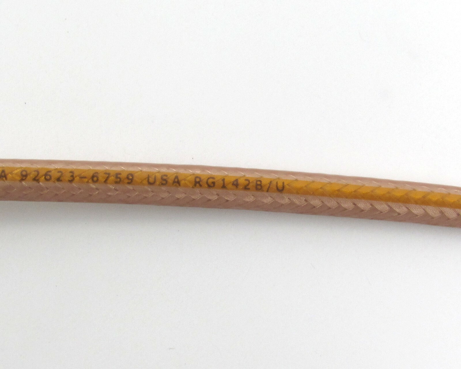 2' Pasternack RG142B/U Double Coated Coaxial Cable Right Angle SMA Male ...