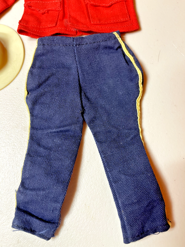 Vintage Gi Joe Action Man Palitoy Canadian Mountie Uniform Set | eBay