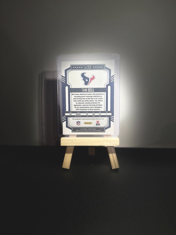 2023 Score - Rookies Tank Dell #353 Signatures (AU, RC) | eBay