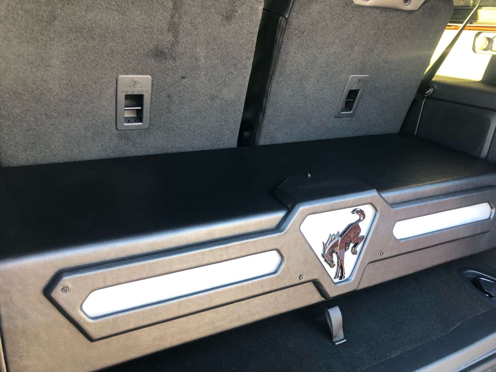 2021-2025 Ford Bronco Full Size Single 12”Down-fire Subwoofer Enclosure ...