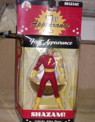 SHAZAM! FIRST APPEARANCE Captain Marvel Action Figure Billy Batson NEW ...