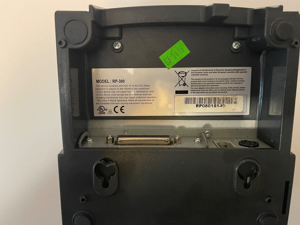 VERIFONE RP-300 /310 VeriFone P040-02-020 Thermal Printer Ruby Topaz XL ...