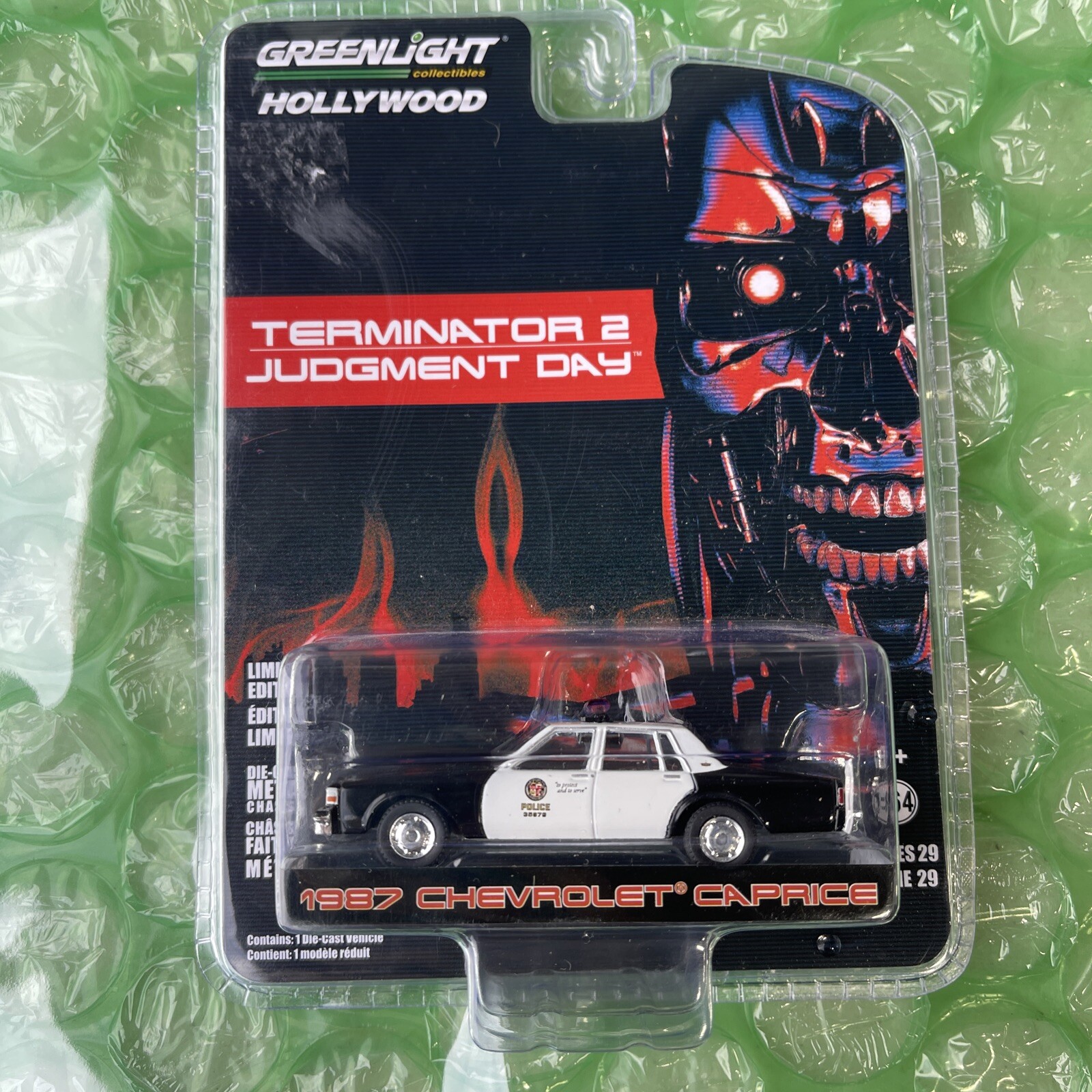 Greenlight Terminator 2 Judgment Day 1987 Chevrolet Caprice | eBay