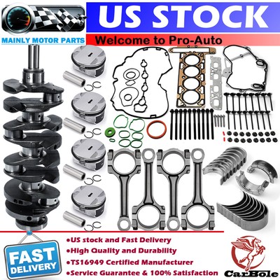 Engine Rebuild Overhaul Kit For Buick Verano Regal Chevy Equinox GMC ...