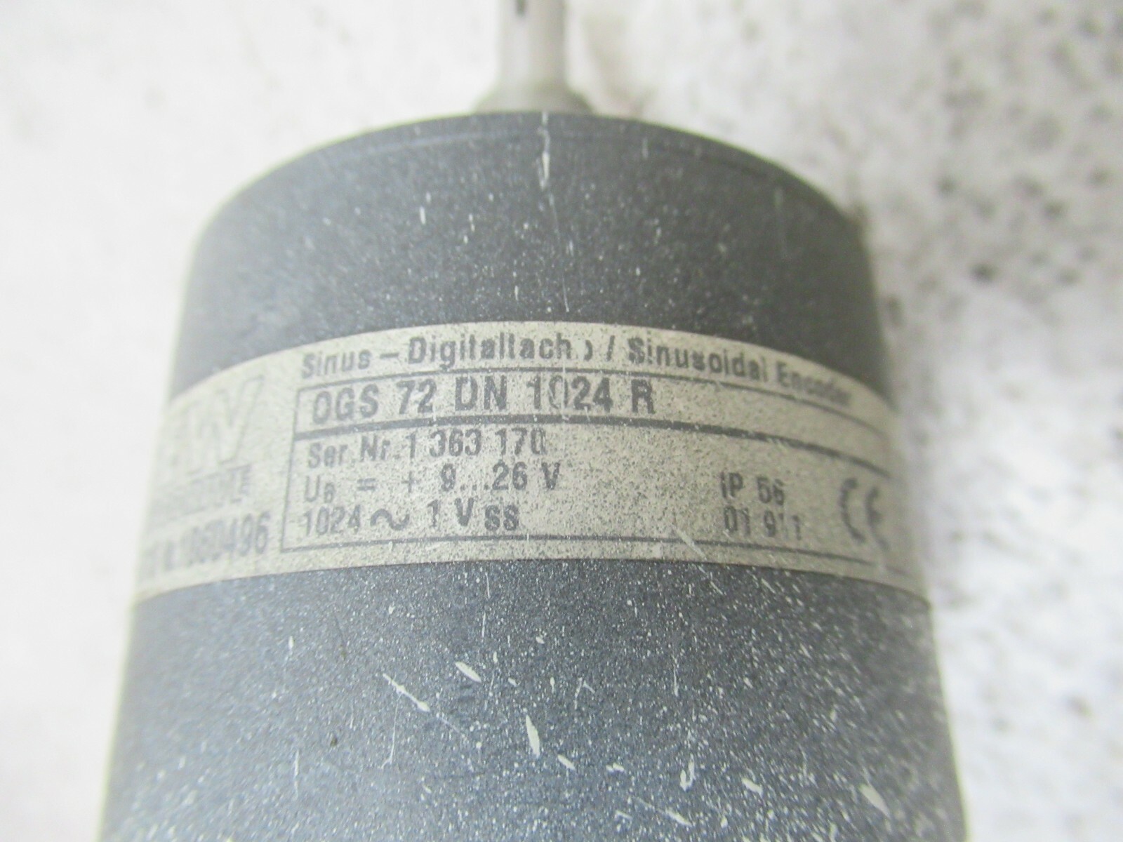 SEW Es1s 1860496 Sine Digital Tachometer SEW OGS72DN1024R | eBay