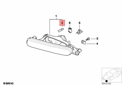Genuine BMW E24 E30 E31 E32 E34 Z3 Low Beam And Fog Lamp Bulb OEM ...
