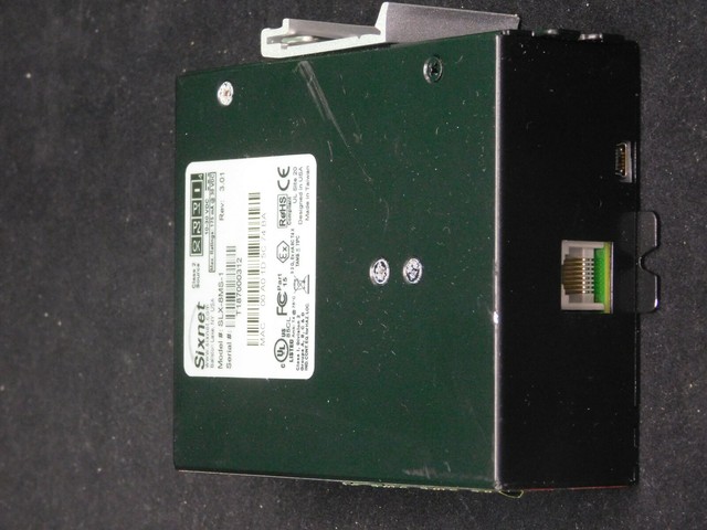 Sixnet - SLX-8MS-1 - Managed Industrial Ethernet Switch for sale online ...