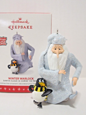 Hallmark Keepsake Ornament 2016 Winter Warlock Santa Claus is Comin' to ...