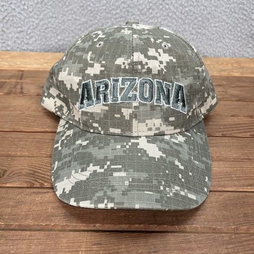 Arizona Hat Adult Digital Camouflage Ripstop Strap Back Camo Cap ...