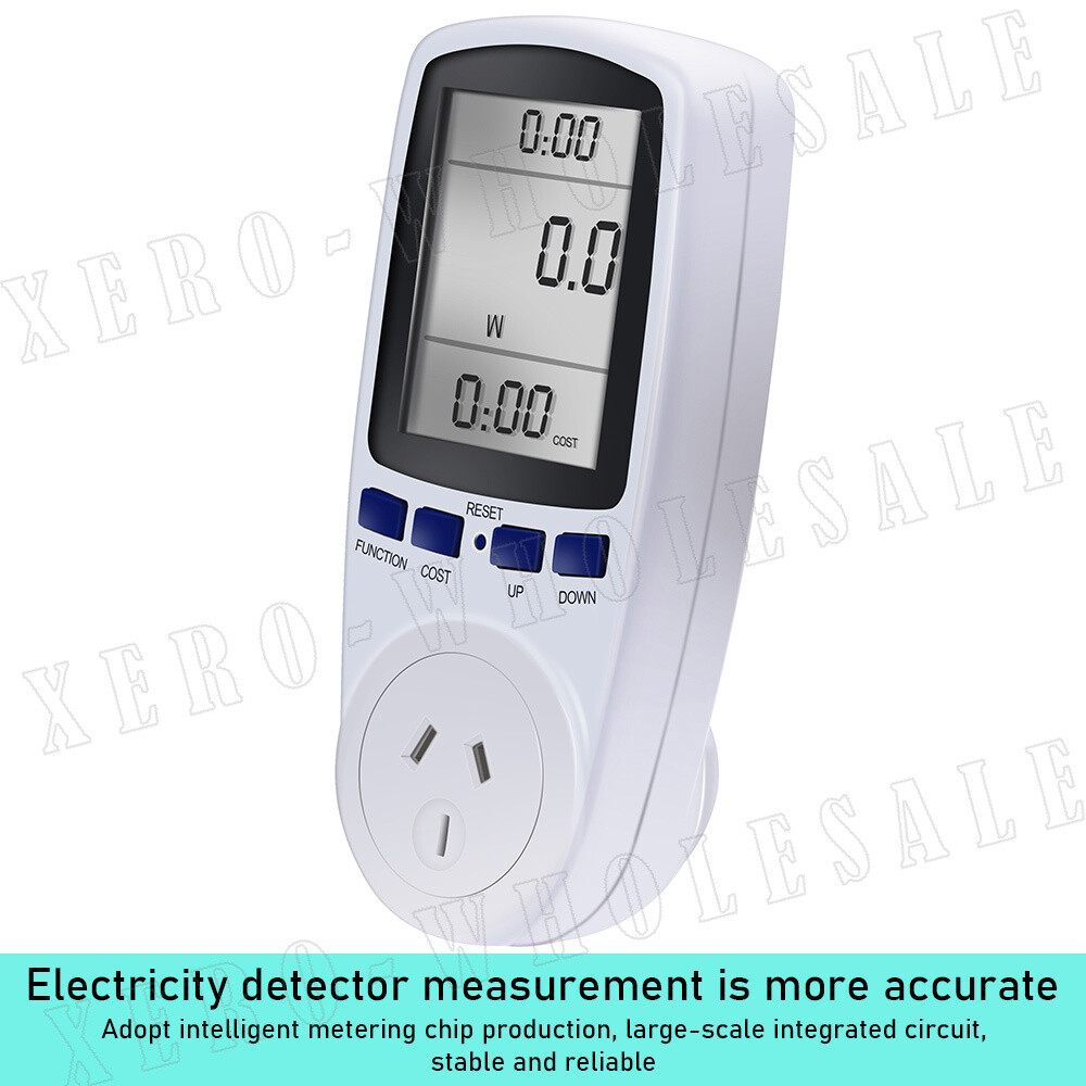 240V Watt Meter Power Energy Monitor Electricity Usage Socket Equipment ...