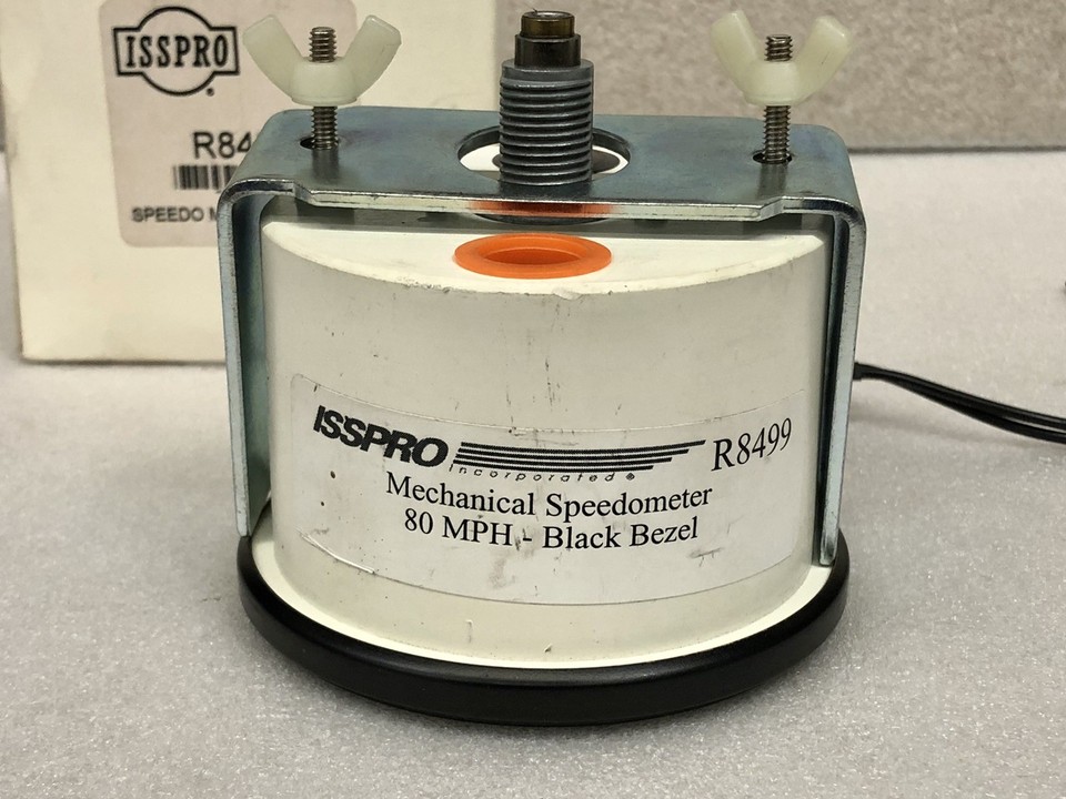 ISSPRO R8499 Mechanical Speedometer Gauge w/ Odometer 80mph 3-3/8in ...