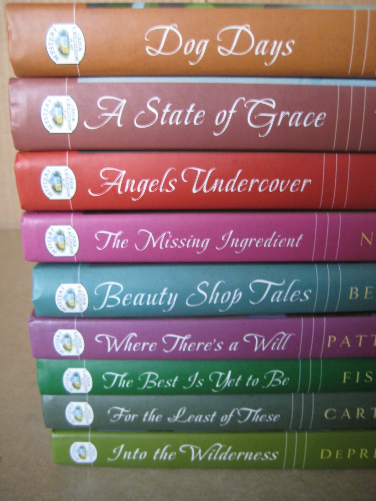 MYSTERY AND THE MINISTER'S WIFE SERIES from Guideposts SET OF 9 BOOKS ...