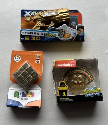 Zuru Toy Mini Brands Series 1 Gold X Shot SpongeBob Rubiks Cube | eBay