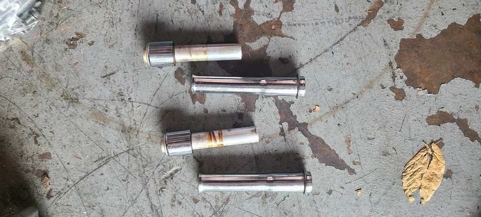 #* 08 09 11 Harley Davidson FLSTSB Crossbones Push Rod Tubes Covers ...