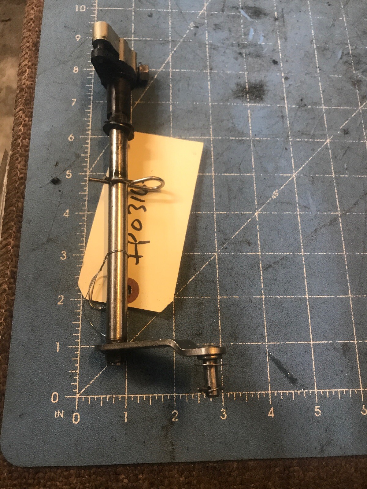 IP0316 EVINRUDE JOHNSON SHIFT LEVER AND SHIFT ROD ASSY 5000470 433817 ...