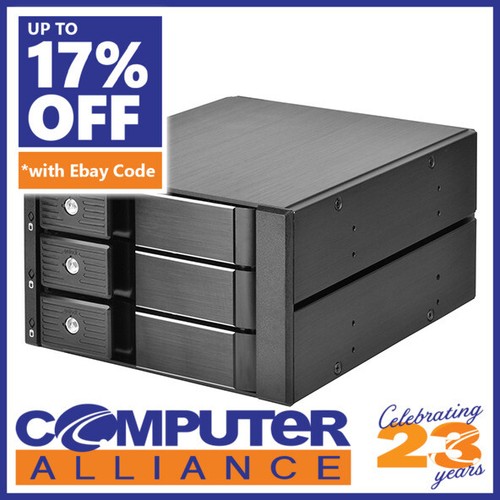 Silverstone FS303B 3 Bay Hot Swap Mobile Rack Backplane for 3.5in HDD ...