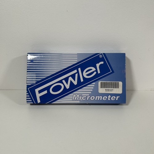 Fowler Vernier Blade Micrometer Model 52-246-002-1 with 1" - 2" Range ...