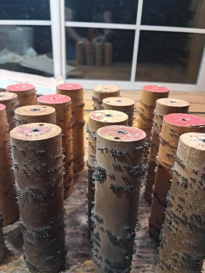 16 Roller Organ Cobs Late Large Mechical Instrument Inserts. N5 | eBay