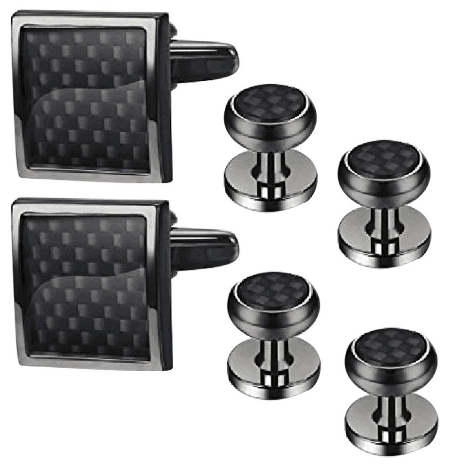 6 Pcs Cufflink Suit Tuxedo Buttons and Cufflinks Accessories Man | eBay