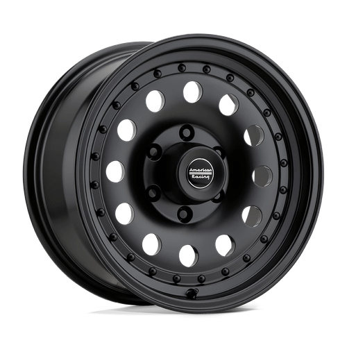 American Racing AR62 Outlaw II 18X8 +30 Satin Black Wheel 6X135 (QTY 1 ...