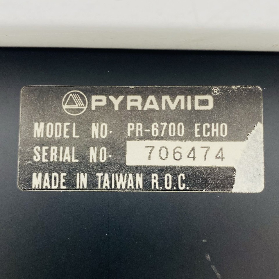 Pyramid Stereo Sound Mixer PR-6700 Echo Black RCA Inputs | eBay