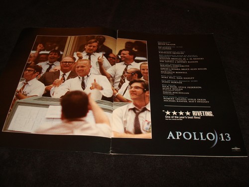 APOLLO 13 1995 Oscar ad Ed Harris as White Team Flight Director Kranz ...