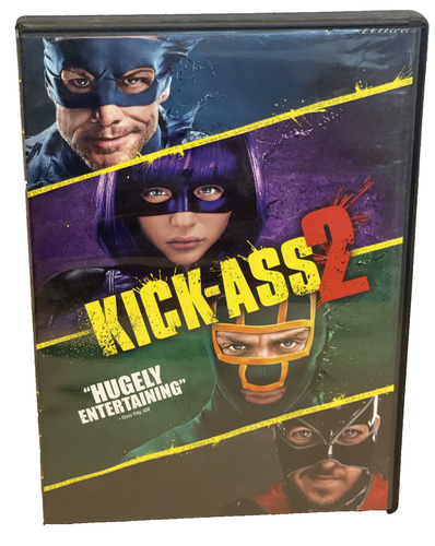 Kick-Ass 2 (DVD, 2013) Widescreen Aaron Taylor-Johnson, Jim Carrey ...
