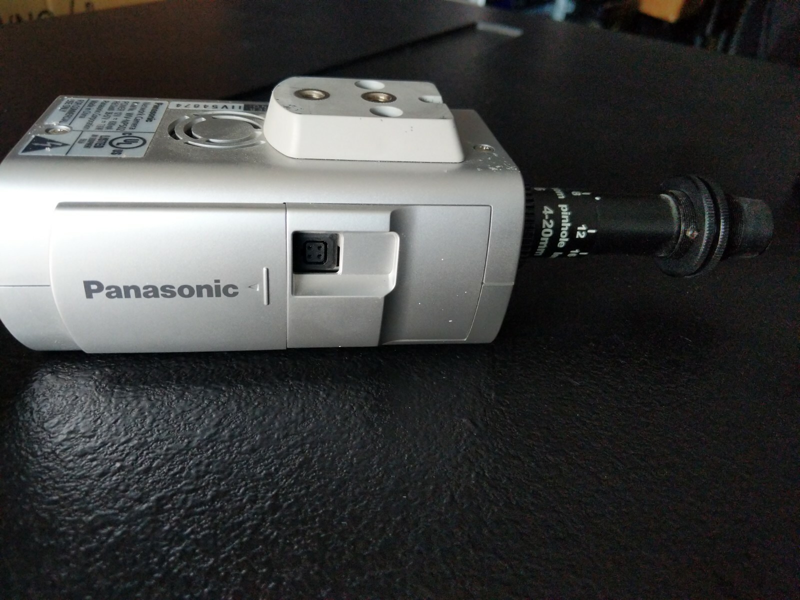 Panasonic WV-NP502 IP i-PRO 3MP PoE CCTV Camera w/ Marshall V-ZPL-06 ...